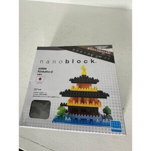 Kawada | Toys | Nanoblock Kinkakuji Building Set Miniature Japanese ...